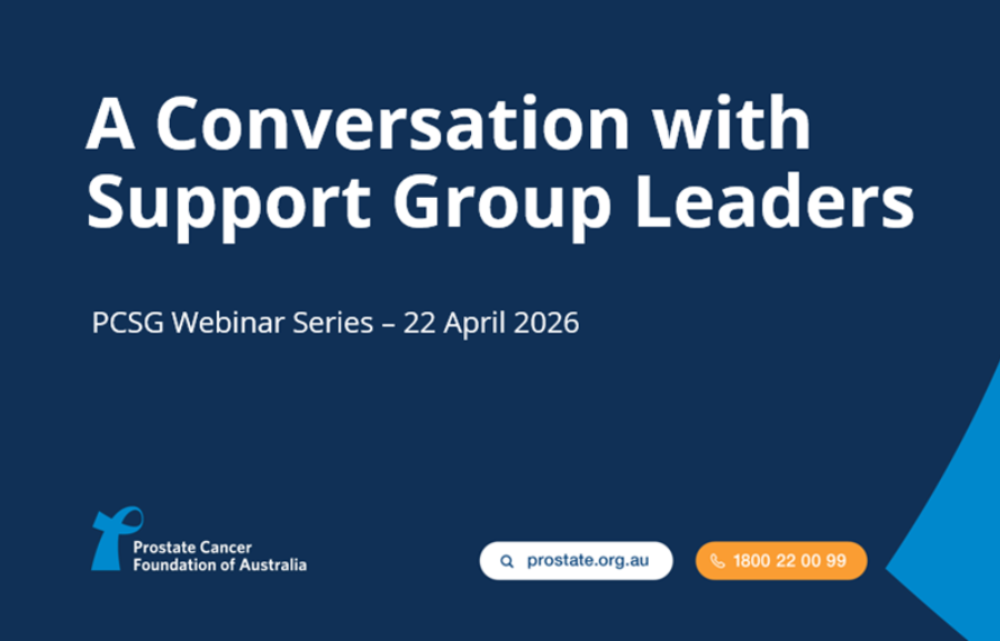 A Conversation with Support Group Leaders | PCFA