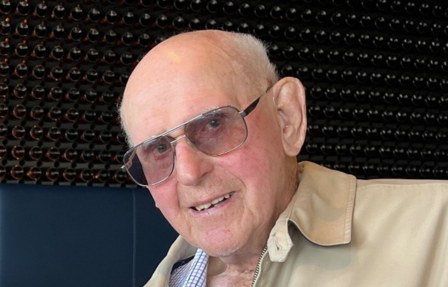 Centenarian Colin Cook marks 100th birthday with prostate cancer ...